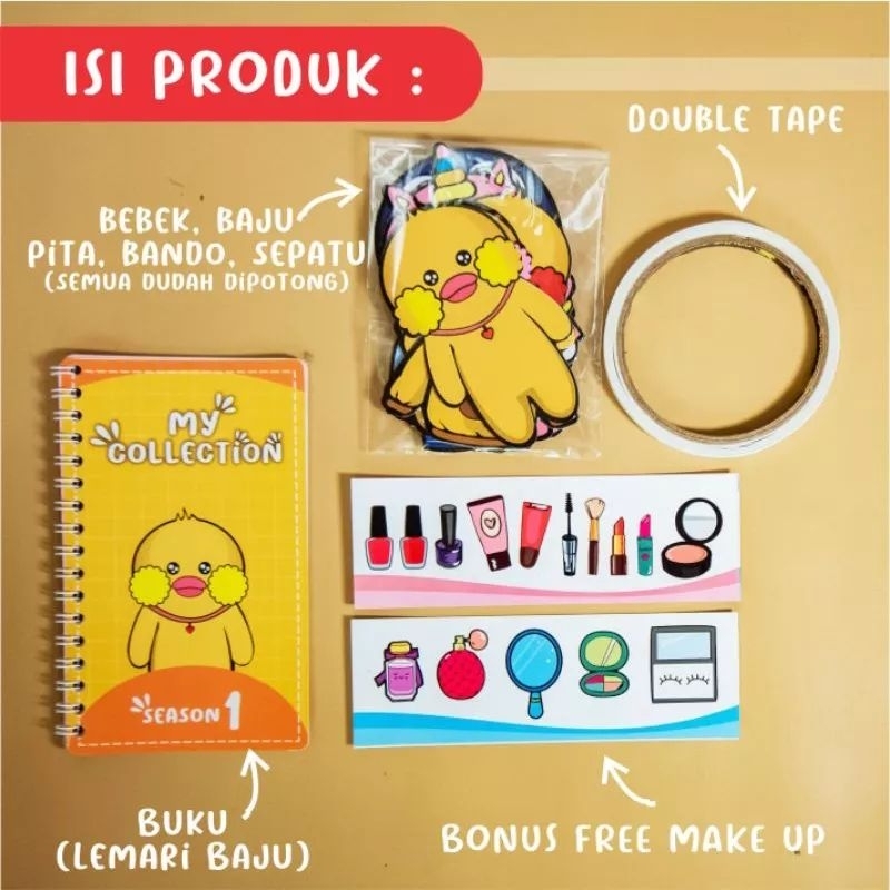 Jual Koleksi Baju Paperduck Paling Lengkap, Lemari Baju Bebek PaperDuck ...