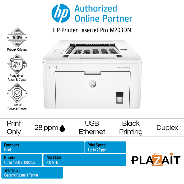 Jual Printer HP LaserJet Pro M203DN | Shopee Indonesia
