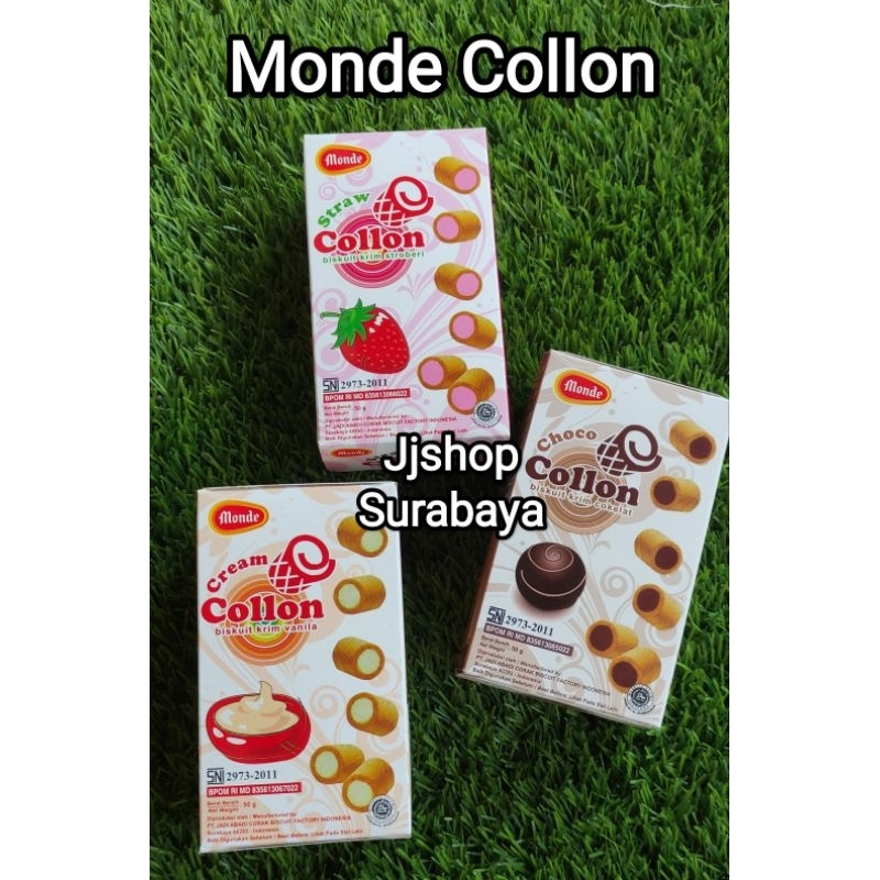 Jual Monde Collon Biskuit anak snack anak 50gram ED 2026 | Shopee Indonesia
