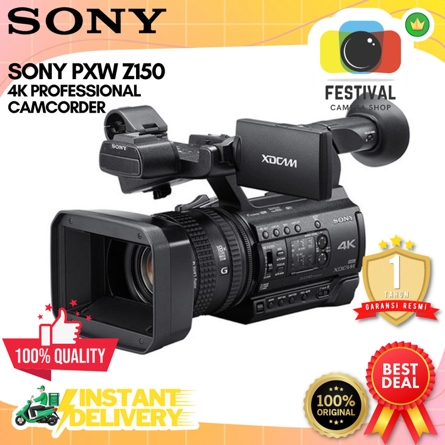 Jual Sony Professional PXW-Z150 4K Handheld XDCAM Camcorder | Shopee ...