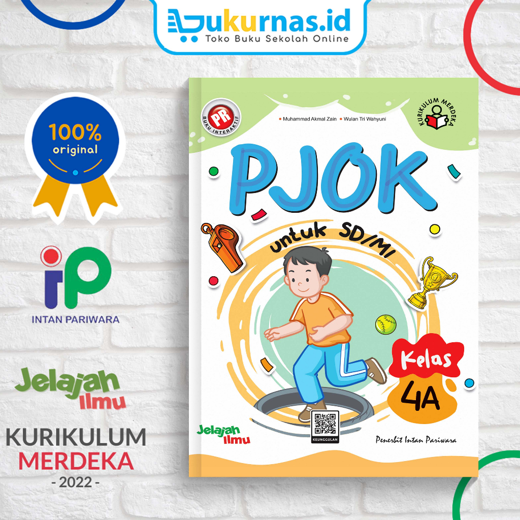 Jual Buku PR Interaktif PJOK SD/MI Kelas 4 Semester 1 - Kurikulum Merdeka Kurmer Intan Pariwara ...