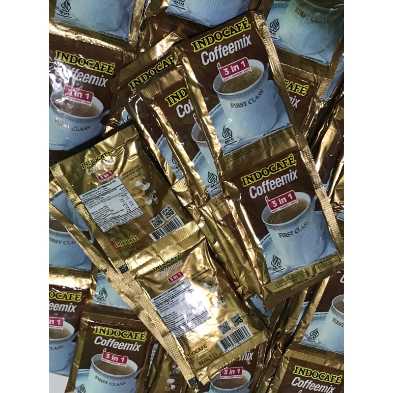 Jual Promo kopi mix indocafe coffemix 1 pack / 1 renceng (isi 10 sachet ...