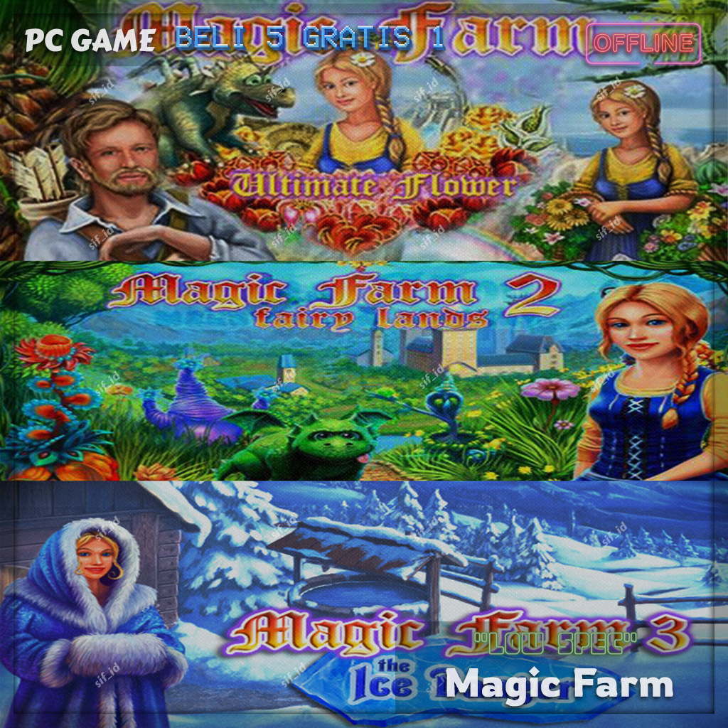 Jual Magic Farm Koleksi 1 2 3 - Magic Farm Ultimate Flower - Magic Farm ...