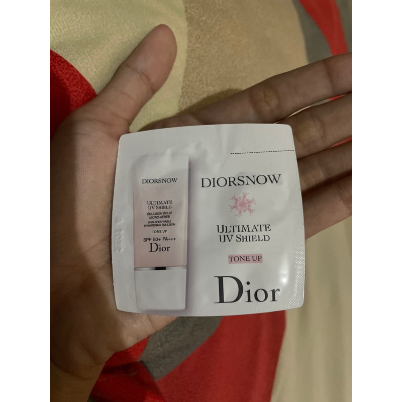 Jual Diorsnow Ultimate UV Shield Tone Up Skin-Breathable Brightening Emulsion Sachet | Shopee ...