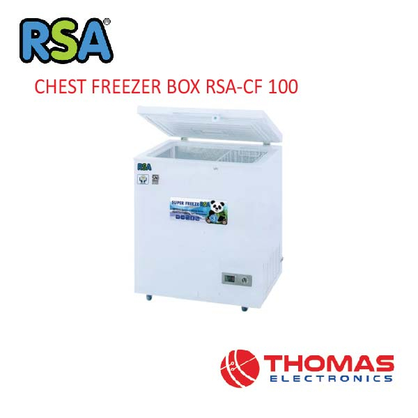 Jual CHEST FREEZER BOX RSA CF 100 Garansi Resmi | Shopee Indonesia