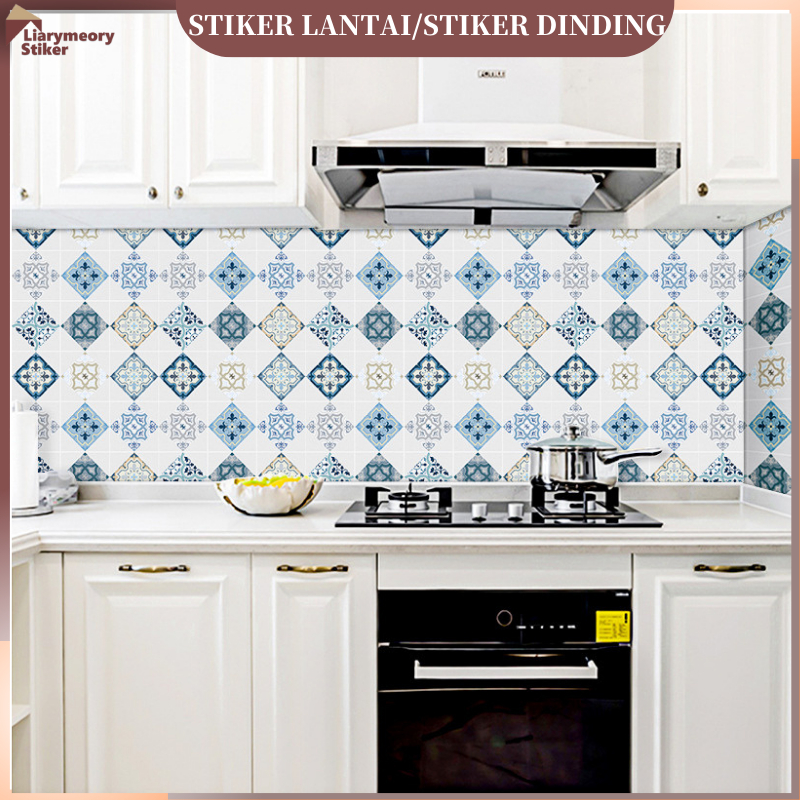 Jual Stiker Dinding Wallpaper Dapur Tahan Air Tahan Panas Kertas ...