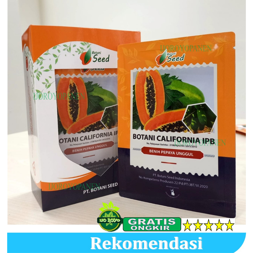 Jual BENIH PEPAYA CALINA CALIFORNIA IPB ISI 150 250 500 30 5 2.5 gram ...