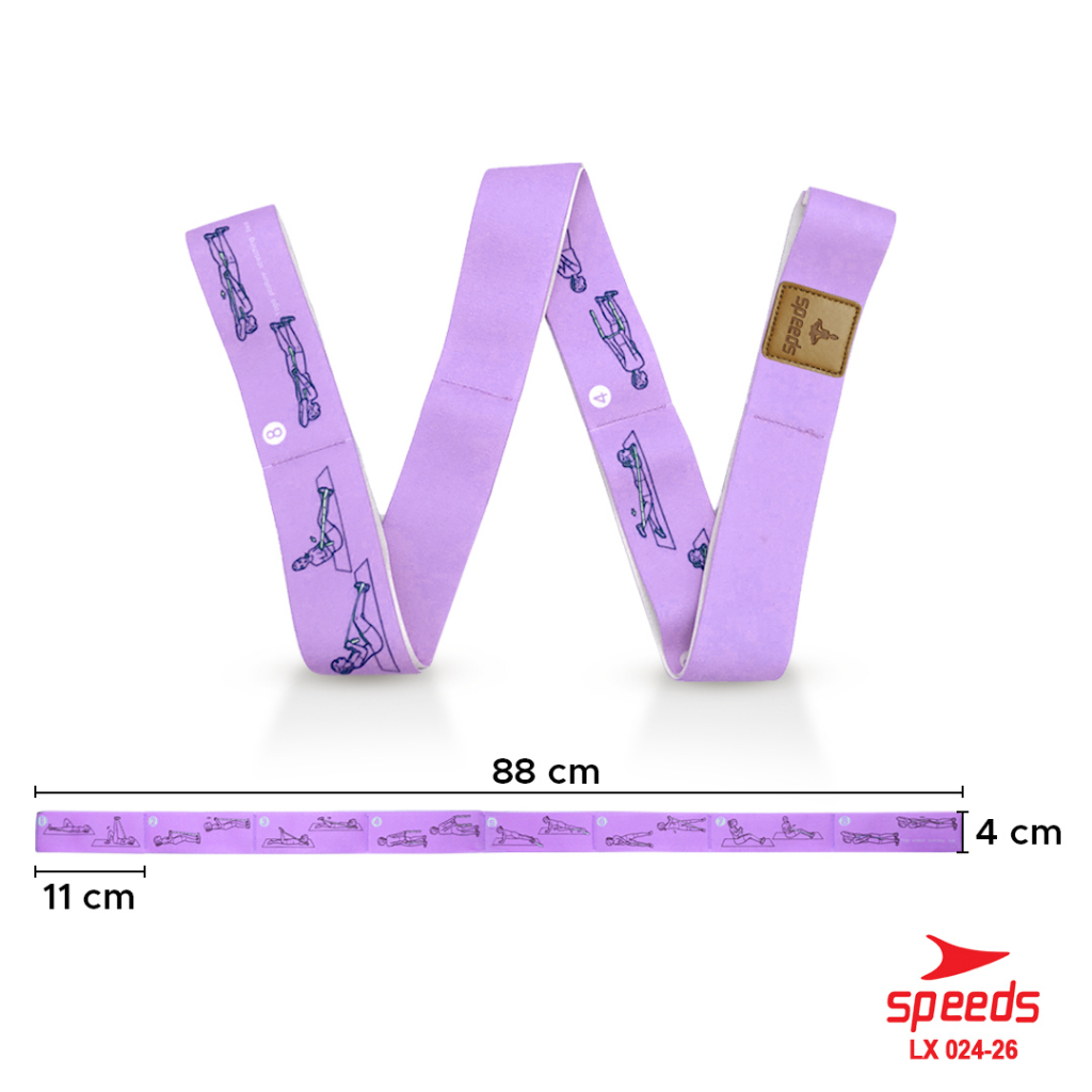 Jual SPEEDS Tali Resistance Loop Bands 1 Set isi 5pcs Elastis Fitness ...