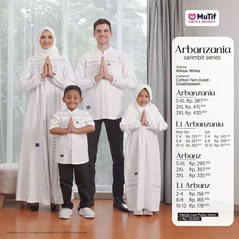 Jual SARIMBIT ARBANZANIA MUTIF ORI 100% | Shopee Indonesia