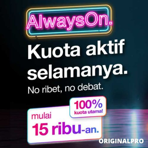 Jual Paket Internet Three AON (Kuota Always On) | Shopee Indonesia