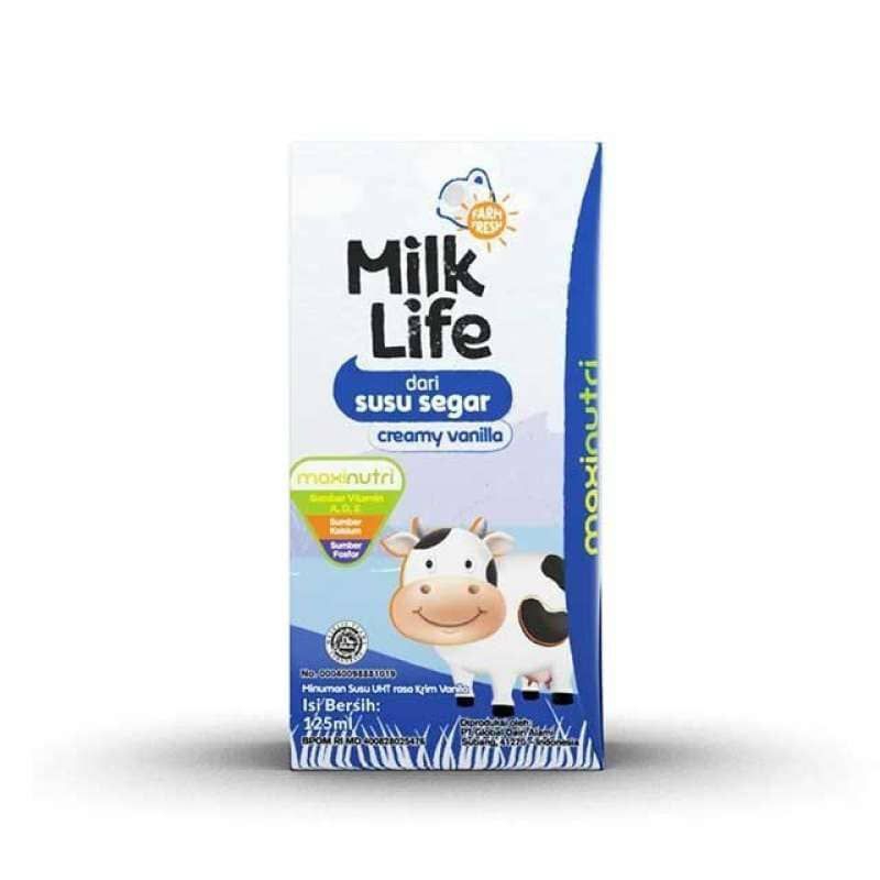 Jual Susu UHT MilkLife Vanilla 115ml | Shopee Indonesia
