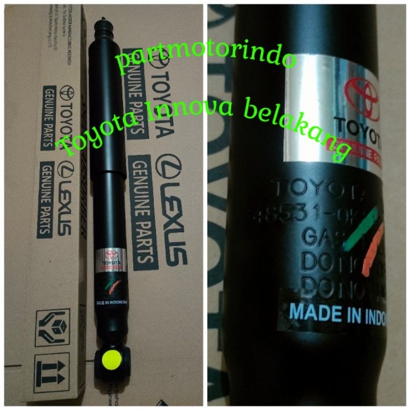 Jual shockbreaker shock absorber Innova Inova belakang Toyota original ...