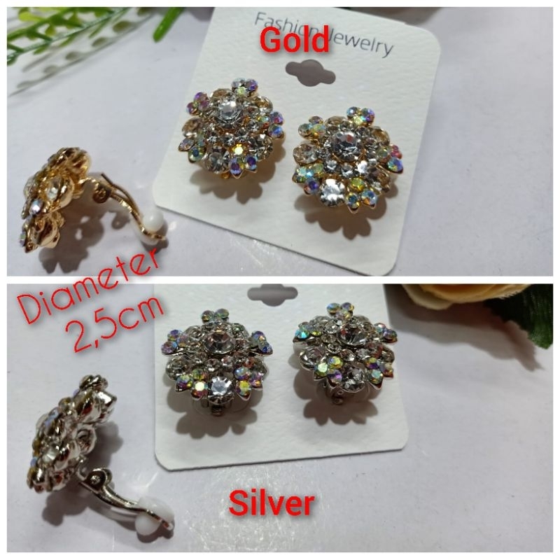 Jual Giwang Anting Jepit atau clip pengantin adat jawa minahasa ...