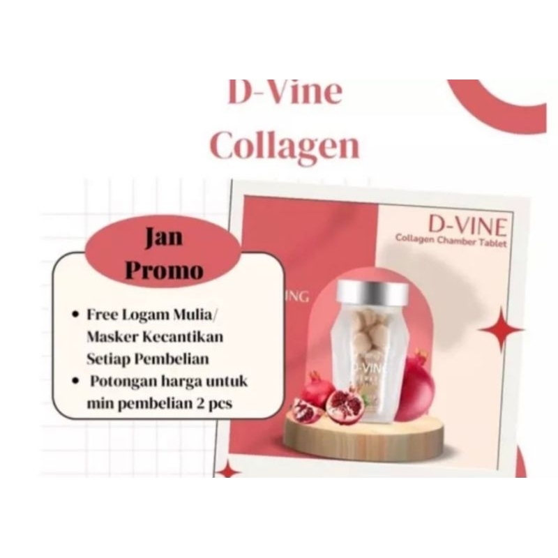 Jual Dvine D-vine Collagen Candy 100% original | Shopee Indonesia