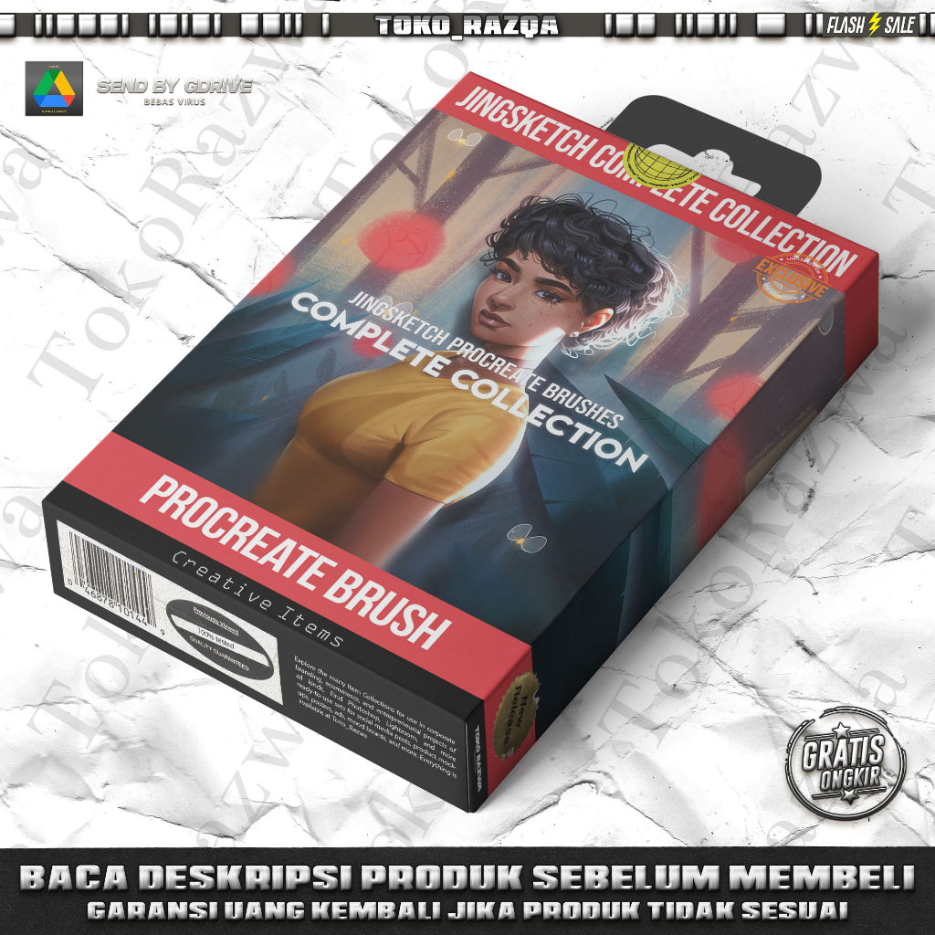 Jual 090523 - Jingsketch Complete Collection - Procreate Brush | Shopee Indonesia
