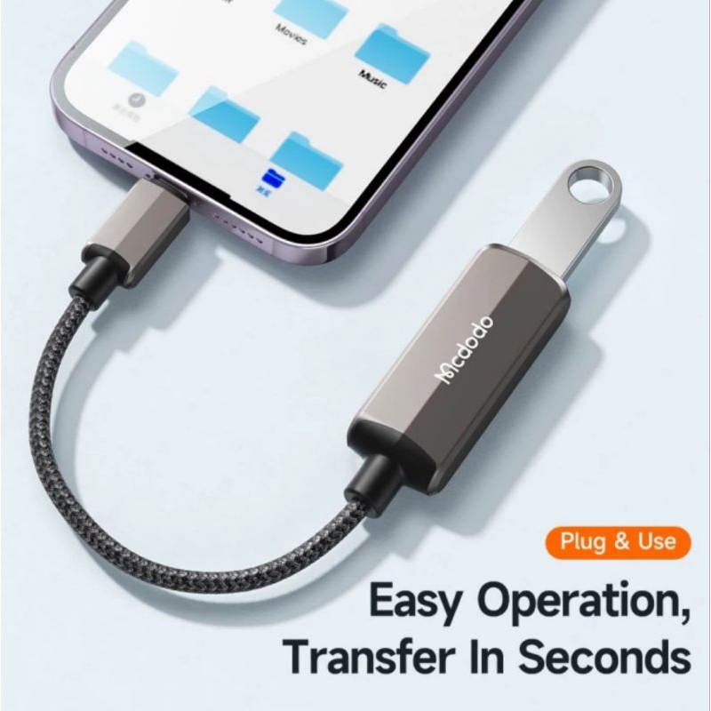 Jual Mcdodo CA-2690 Adapter Converter OTG iPhone Lightning male to USB ...