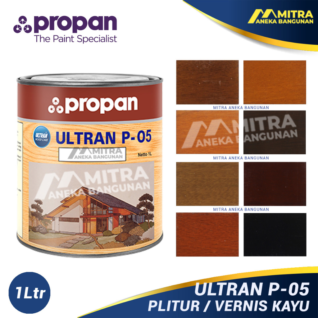 Jual PROPAN ULTRAN P05 CAT PLITUR KAYU PELITUR POLITUR PERNIS KAYU ...