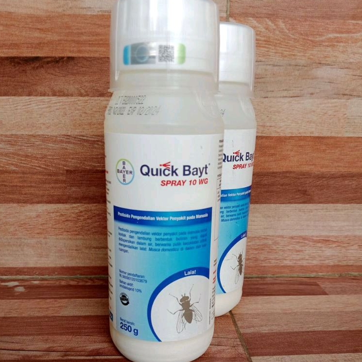 Jual racun pengendali lalat Quick bayt 10wg kemasan 250gr | Shopee ...