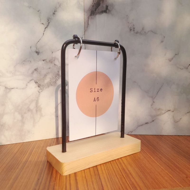 Jual stand gantungan menu meja restoran cafe aesthetic | Shopee Indonesia
