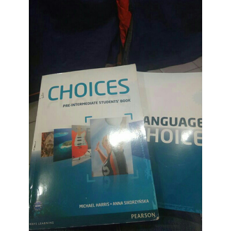 Jual BUKU BEKAS CHOICES PRE INTERMEDIATE STUDENTS' BOOK + LANGUAGE CHOICE. MICHAEL HARRIS ...