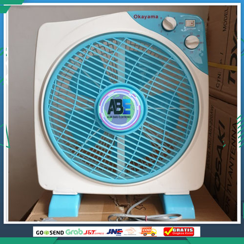 Jual Kipas Angin Meja Kotak 12 Inch Box Fan Okayama 12 inch OK-777 ...