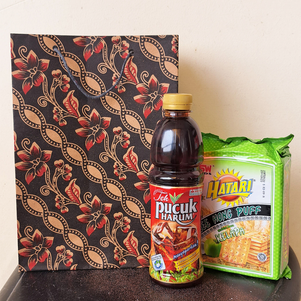 Jual Paperbag Motif Batik uk. 18x8x25 Paper Bag Motif Tas Kertas ...