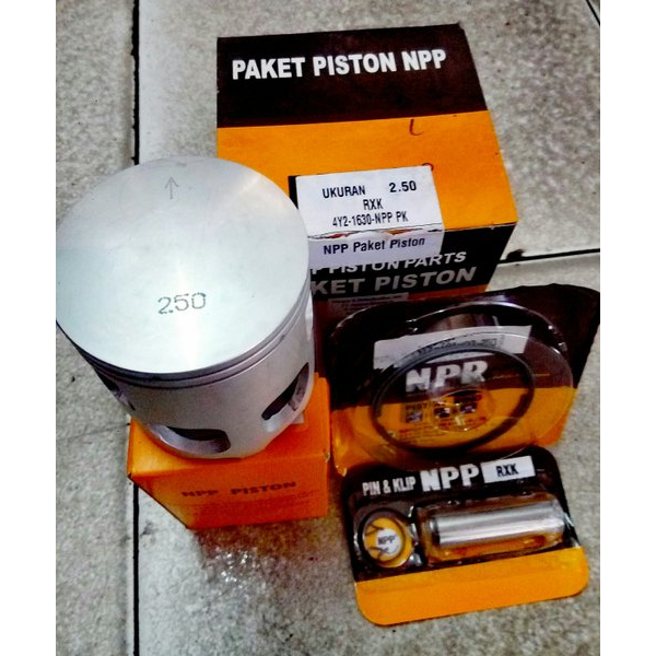 Jual PAKET SEHER PISTON KIT NPP RXK | RXKING (OVERSIZE) | Shopee Indonesia
