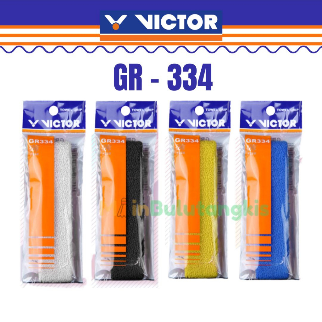 Jual Grip Handuk Badminton Victor GR 334 / GR-334 Original | Shopee Indonesia