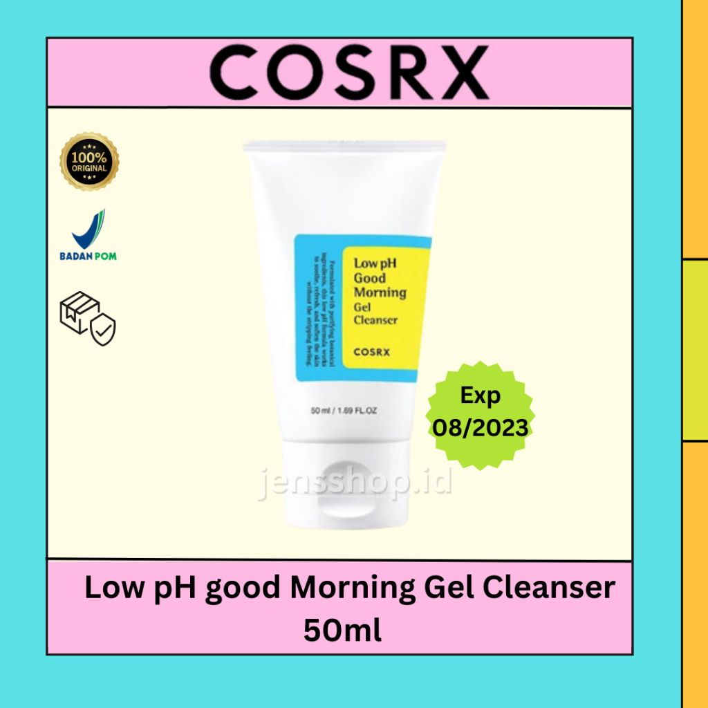 Jual COSRX Low pH good Morning Gel Cleanser 50 ml | Shopee Indonesia