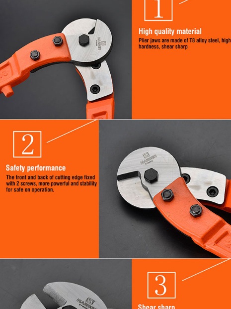 Jual Wire Rope Cutter / Gunting Sling Baja / Tang Potong Kawat 36 ...