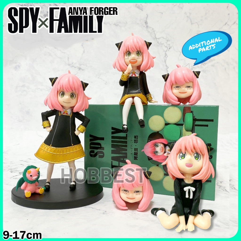 Jual Action Figure SPY X FAMILY : ANYA FORGER - Miniatur Topper Kue ...
