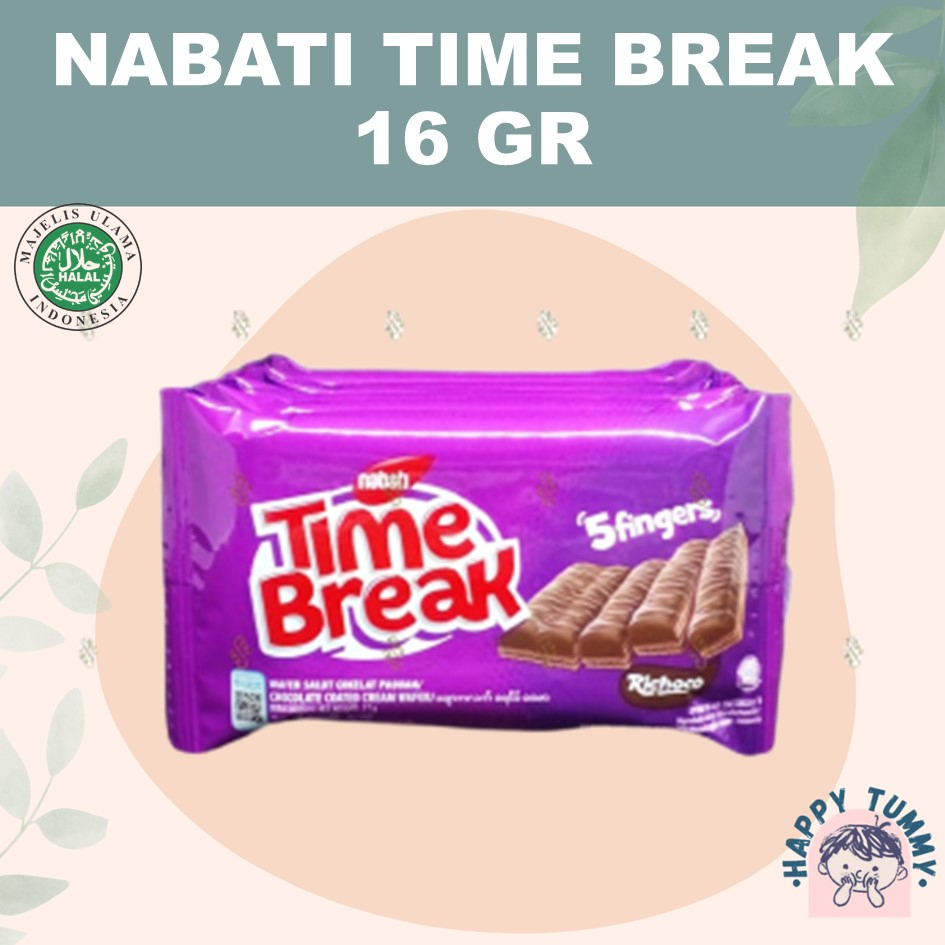 Jual Nabati Time Break 16 gr. PAK | Shopee Indonesia