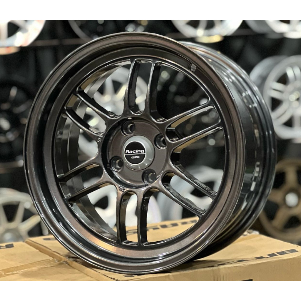 Jual velg rpf ring 16 pcd 4x100 velg mobil racing r16 lebar 7 jazz ...