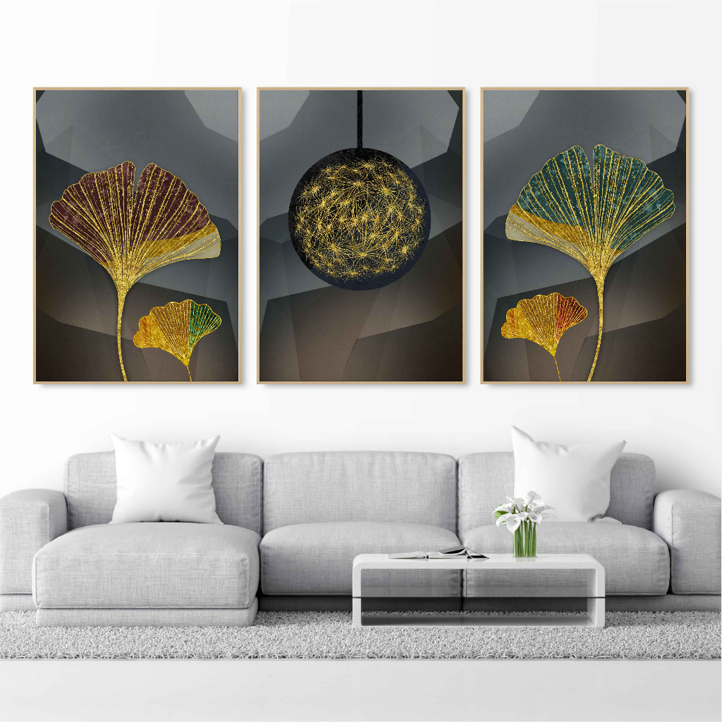 Jual Hiasan Dinding Canvas Ruang Tamu Minimalis 40x57cm & 80x57cm ...