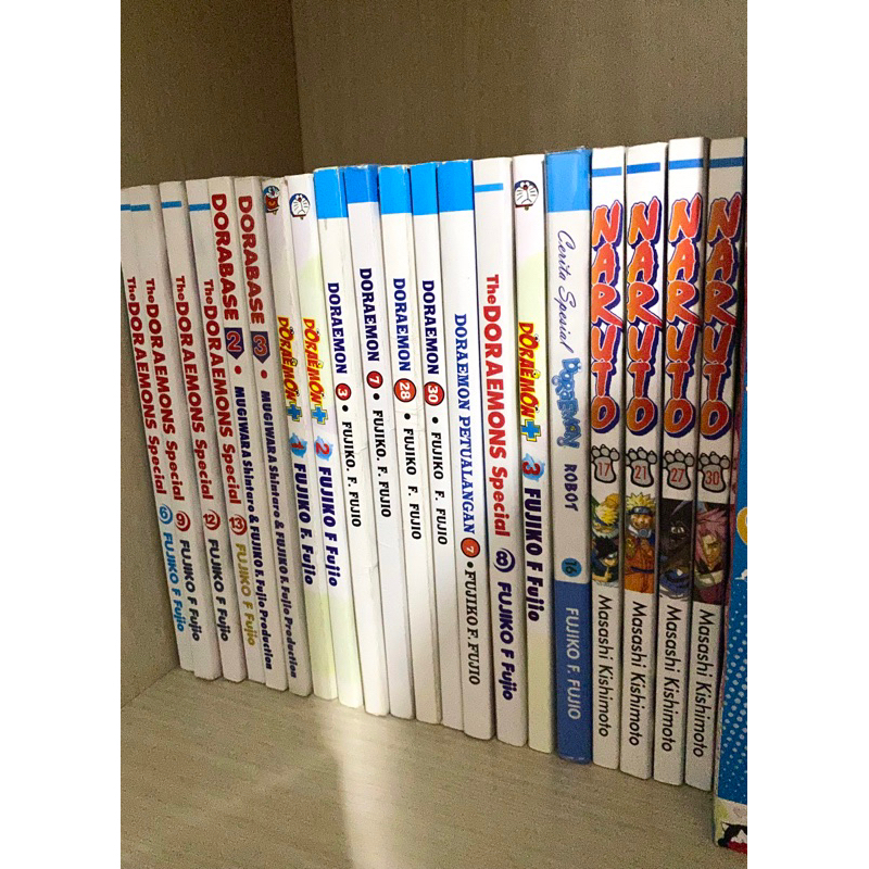 Jual Preloved Komik Doraemon Dorabase Cerita Spesial Naruto Bekas ...