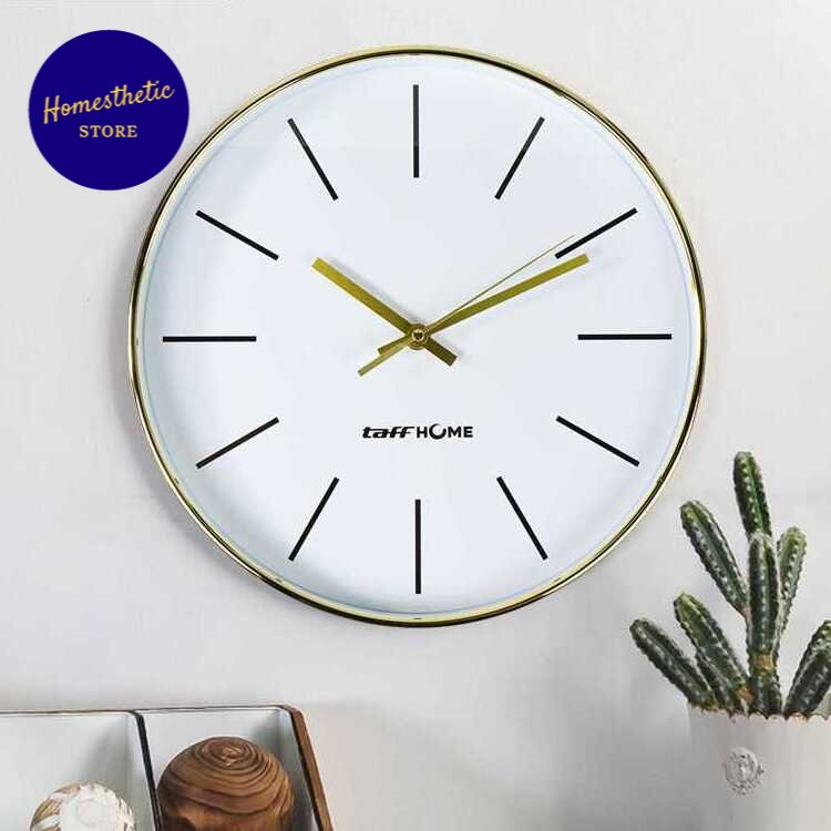 Jual Jam Dinding Bulat Wall O'clock Silent Movement Model Modern ...