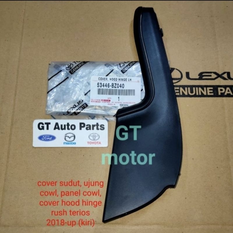 Jual 53446-BZ040 Cover Hood Hinge Left Karet Seal Sambungan Panggangan ...