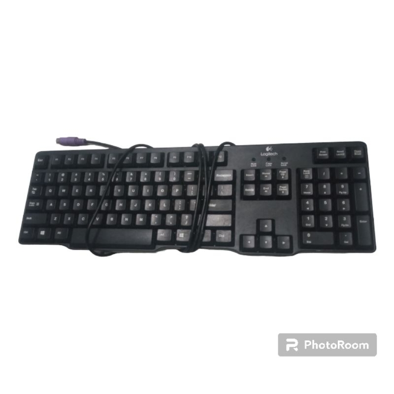 Jual Keyboard Logitech K100 ps2 | Shopee Indonesia