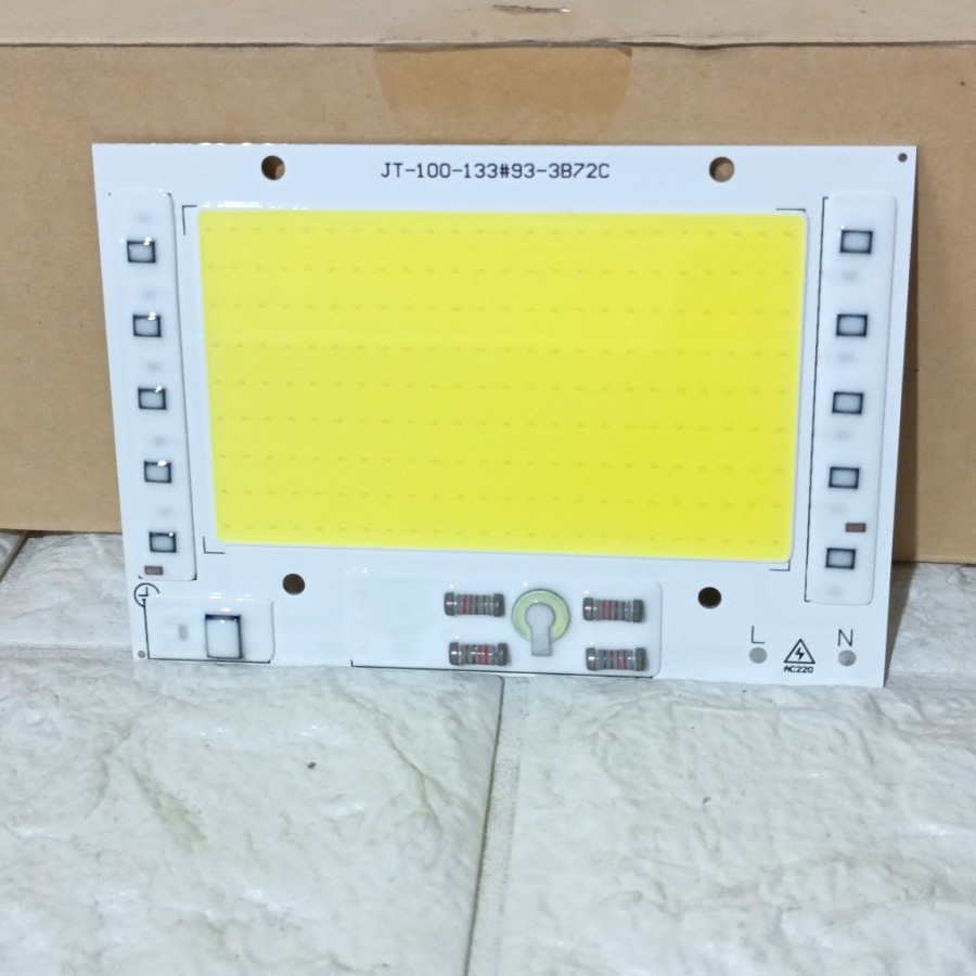 Jual lampu led cob 100w 220v led HPL langsung colok listrik 100watt ...