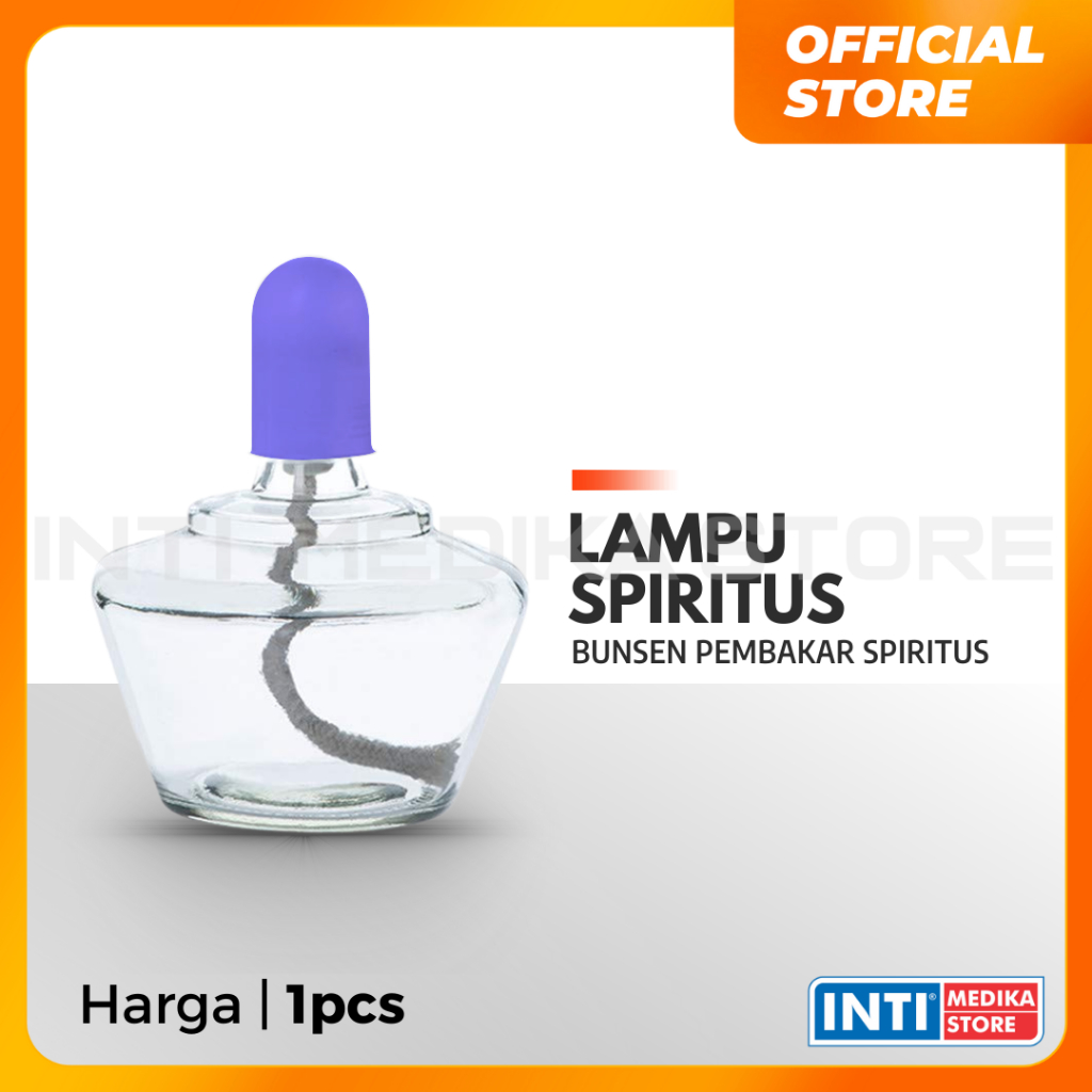 Jual Lampu Spirtus Kaca Alkohol | Bunsen Pemanas Pembakar Spiritus ...