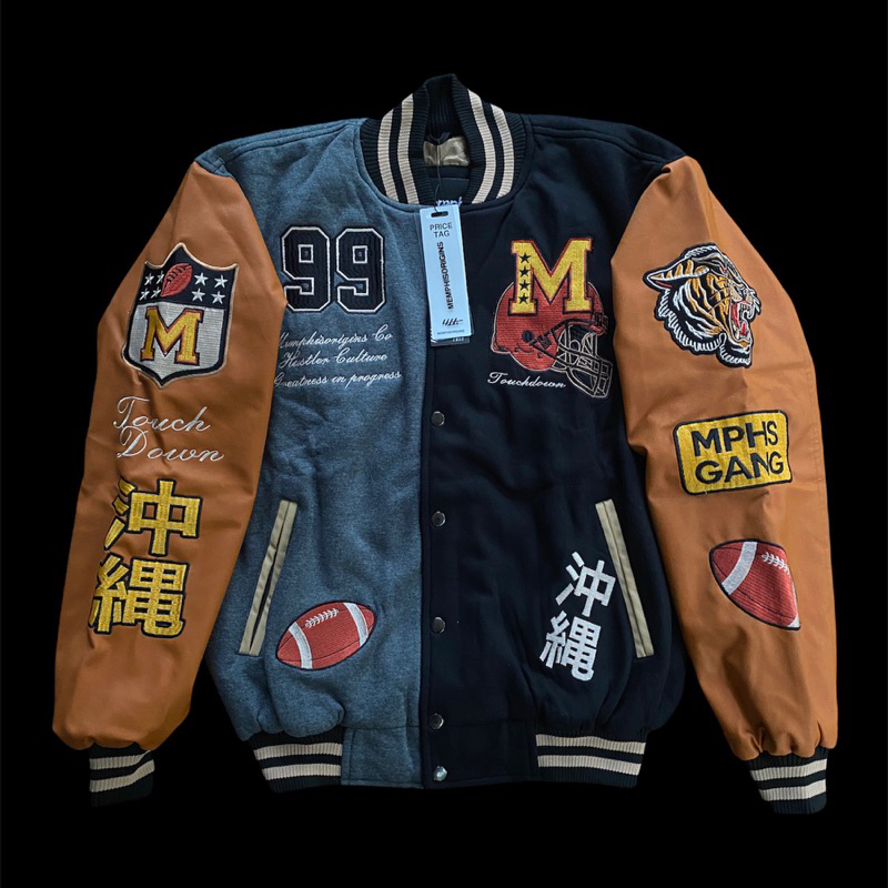 Jual Varsity Jacket Memphisorigins X BTR All Variant (Tora, Okinawa ...