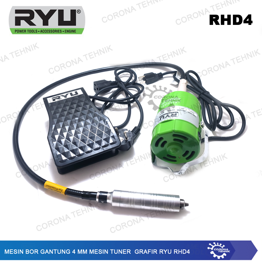 Jual Mesin Tuner Grafir Ryu RHD4 Mesin Bor Gantung 4 mm | Shopee Indonesia