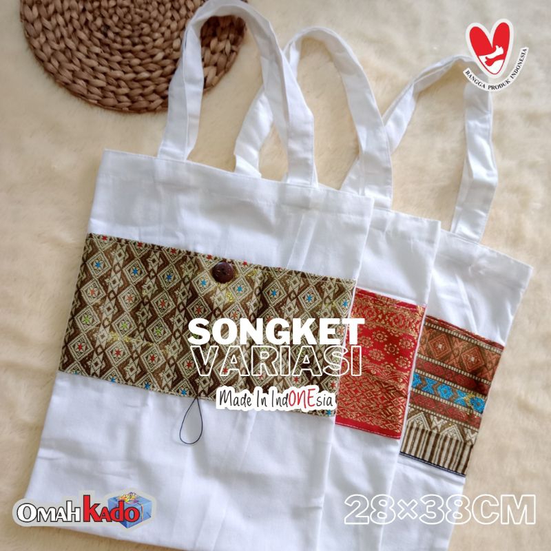 Jual Tas Songket Variasi / Tas Tenun Songket / Tas Batik Cap / Tas ...