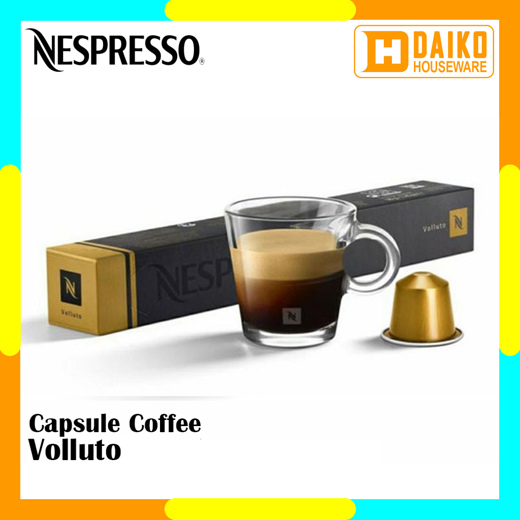 Jual Capsule Nespresso Volluto Original Nestle 1 Pack - Coffee Espresso ...