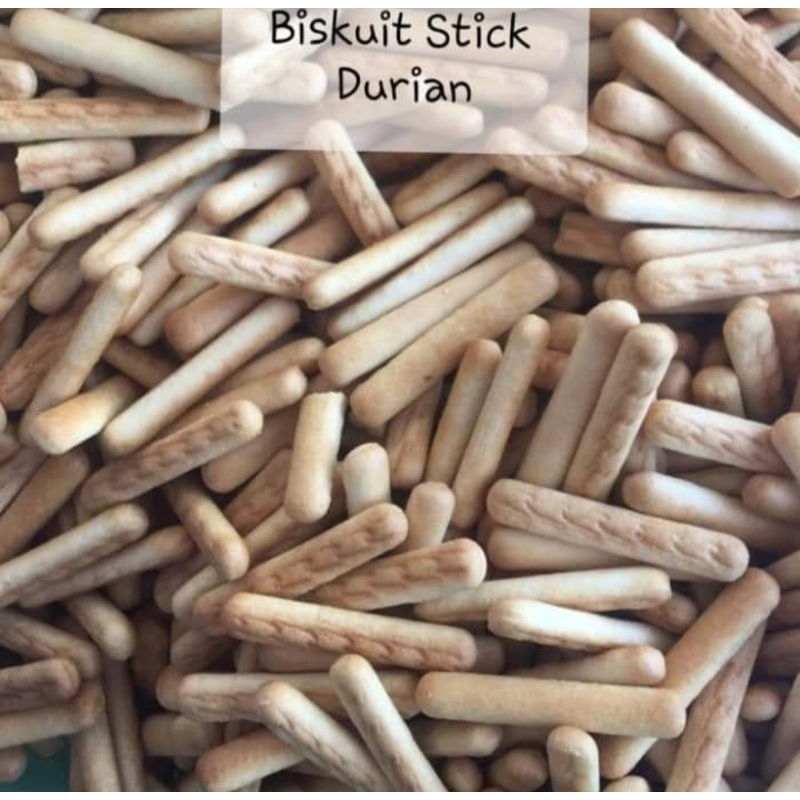 Jual SNACK KILOAN 500gr BISKUIT STIK DURIAN CEMILAN MURAH | Shopee ...