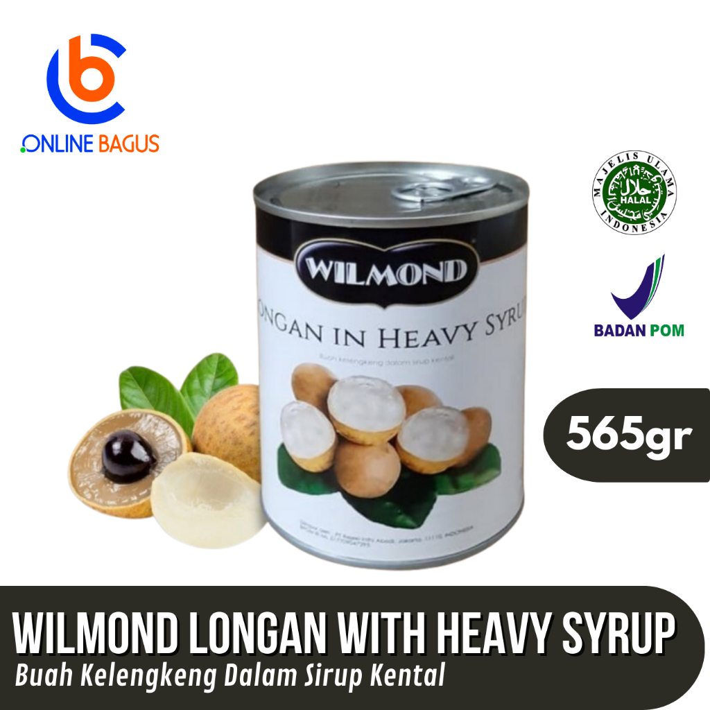 Jual Wilmond Kelengkeng Dalam Sirup 565 gr / Wilmond Logan in Heavy ...