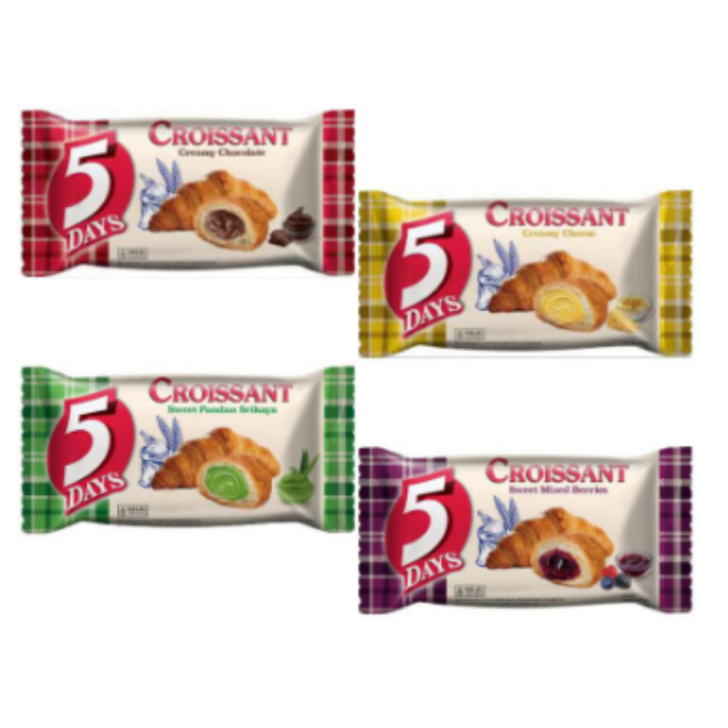Jual 5 DAYS CROISSANT/DELI CROISSANT ALL VARIAN | Shopee Indonesia