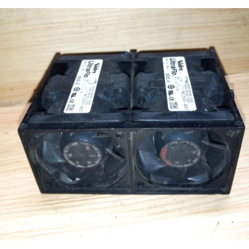 Jual nidec ultraflo, fan server doubel 4fan 12V - 1,1A ukuran 4cm ...