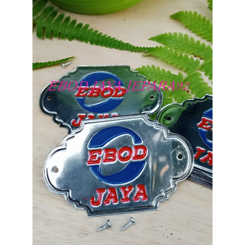 Jual logo EBOD isi 4 free baut | Shopee Indonesia