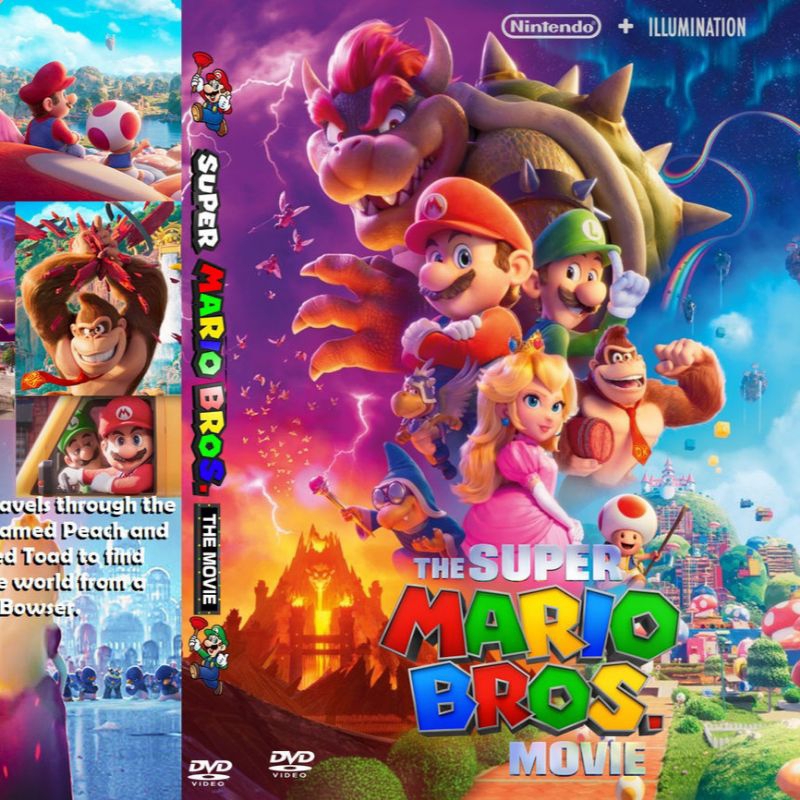 Jual KASET FILM THE SUPER MARIO BROS MOVIE ORIGINAL TERBARU - KASET ...